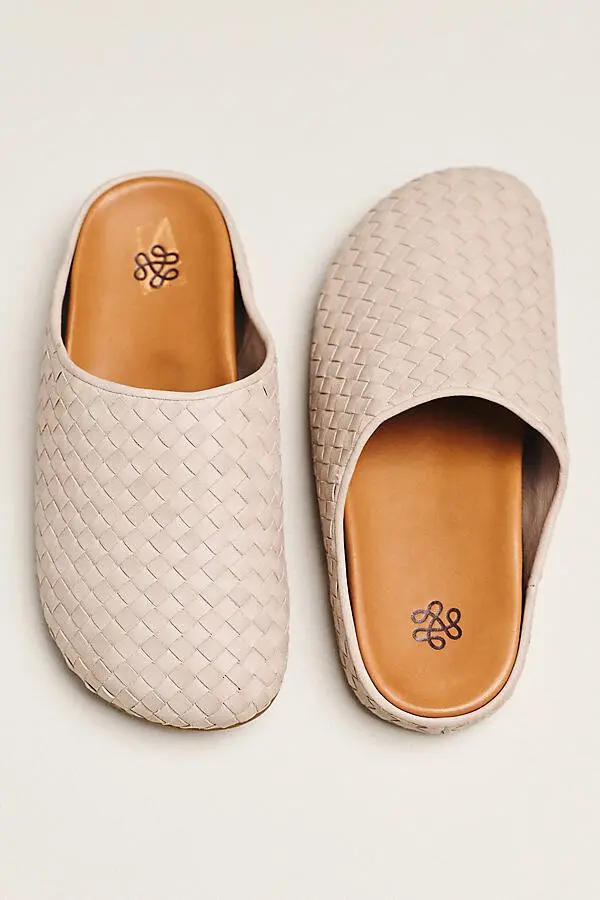 THE SAK Bolinas Woven Clogs - Sand