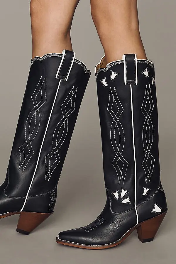 BESITA BOOTS Sunny Leather Western Boots