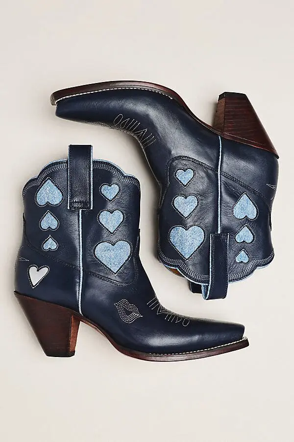 BESITA BOOTS Lady Luck Leather Ankle Boots