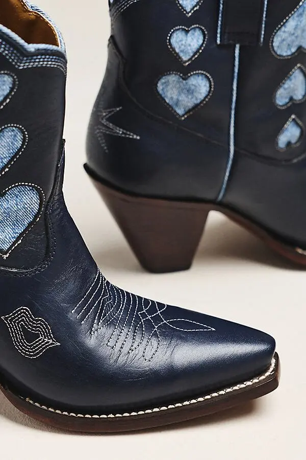 BESITA BOOTS Lady Luck Leather Ankle Boots