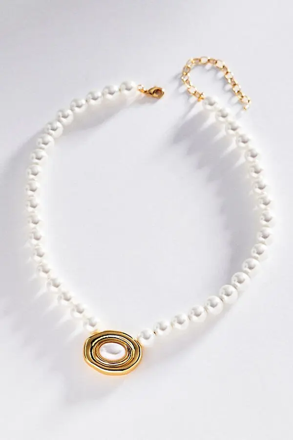 Anthropologie Orbital Necklace