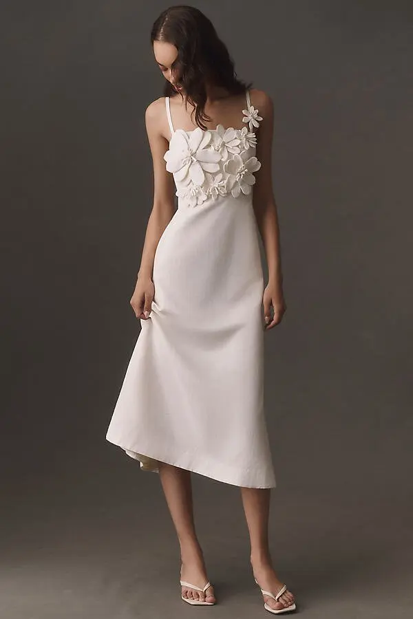 Mestiza New York Esperanza Appliqué Midi Dress