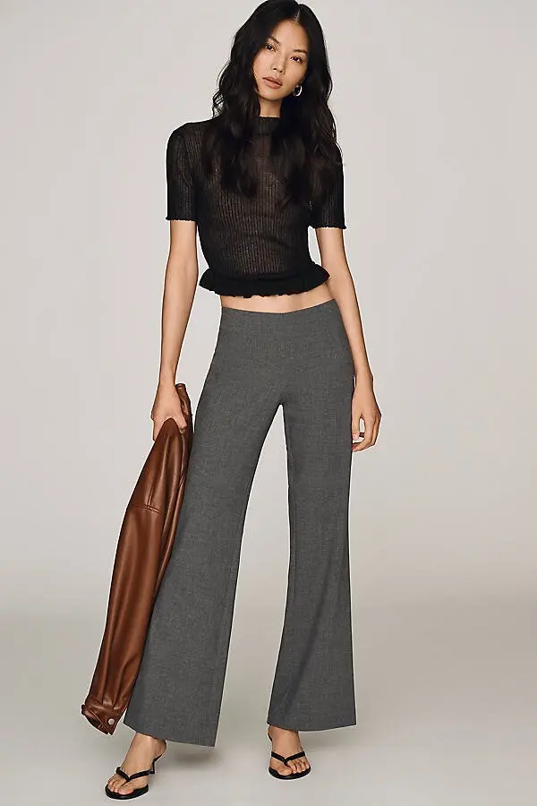Bec & Bridge Estelle Slim Pants - Charcoal