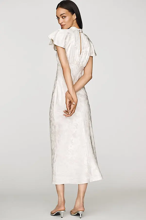 MAUDE CLUB Cherie Petite Midi Dress
