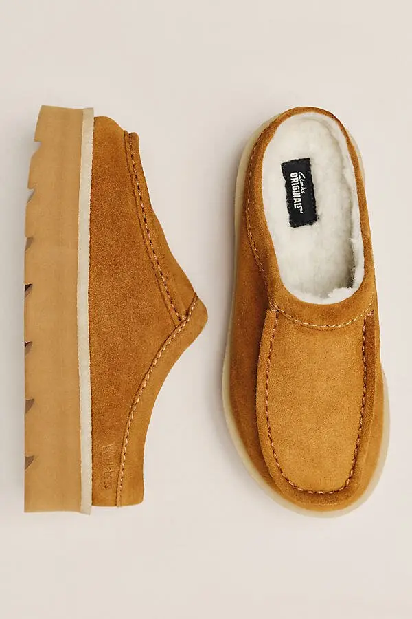 Clarks Meare Moccas Mules