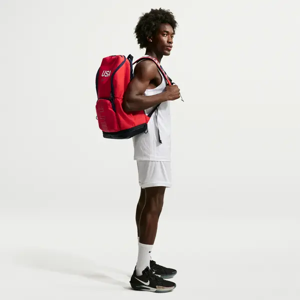 Nike Varsity Elite Usa Basketball Backpack - Red