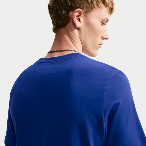 Nike Fc Barcelona Swoosh Soccer T-shirt - Blue