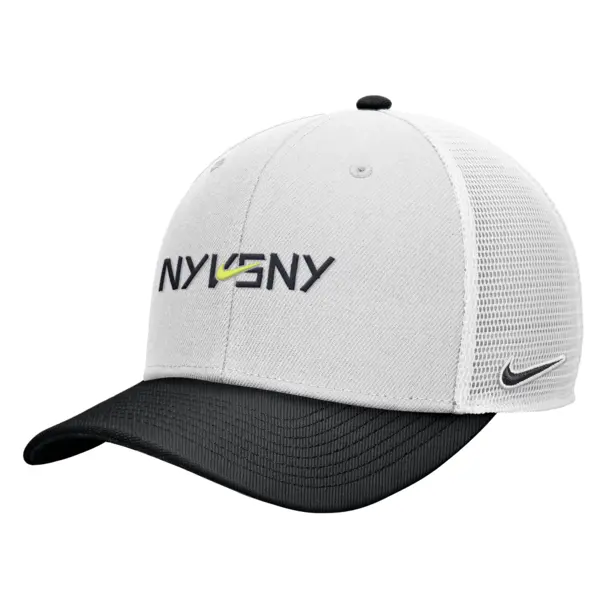 Nike Ny Vs. Ny" Structured A-frame Cap - White