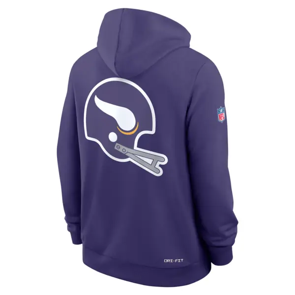 Nike Minnesota Vikings Alt Standard Issue Pullover Hoodie - Purple