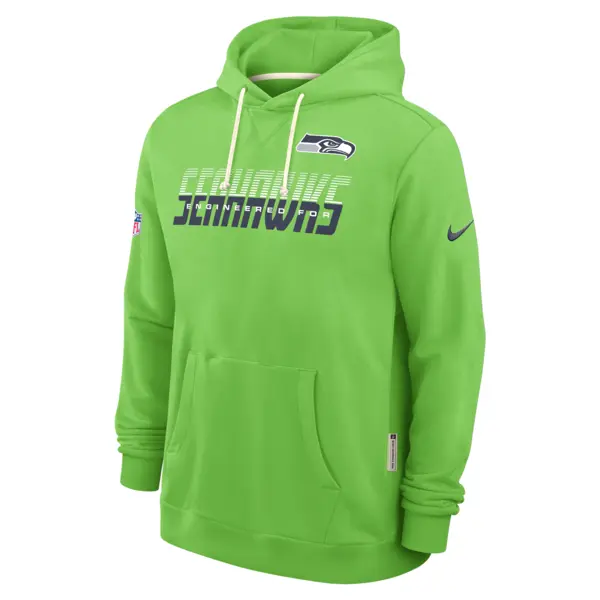 Nike Seattle Seahawks Sideline Standard Issue Pullover Hoodie