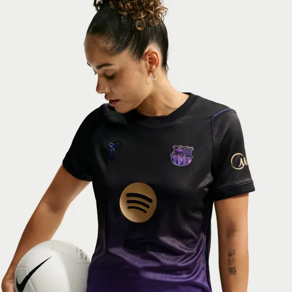 Nike Fc Barcelona 2026/27 Stadium Away Kobe Dri-fit Soccer Replica Jersey - Purple