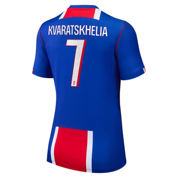 Nike Khvicha Kvaratskhelia Paris Saint-germain 2026/27 Stadium Home Dri-fit Soccer Jersey - Blue