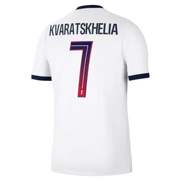 Nike Khvicha Kvaratskhelia Paris Saint-germain 2026/27 Stadium Away Dri-fit Soccer Jersey - White