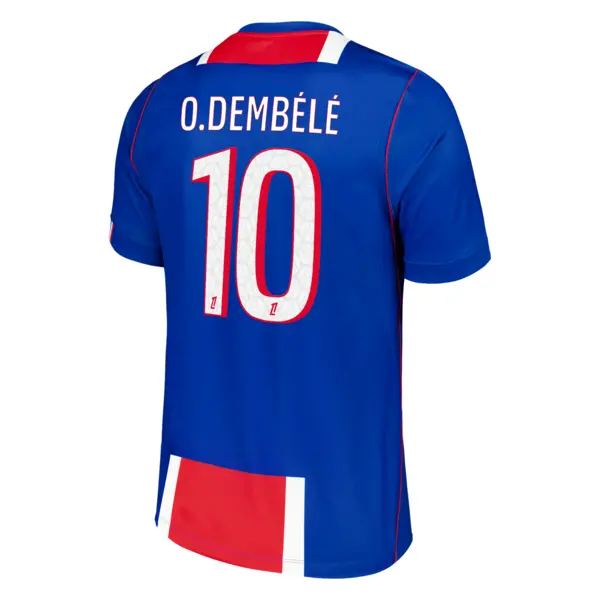 Nike Ousmane Dembã©lã© Paris Saint-germain 2026/27 Stadium Home Dri-fit Soccer Jersey - Blue