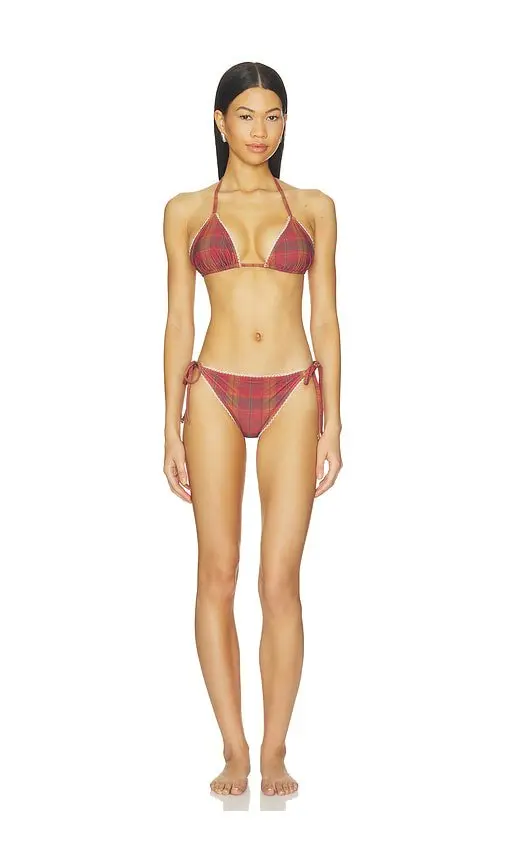 ODDLI Bikini Bottom In Red