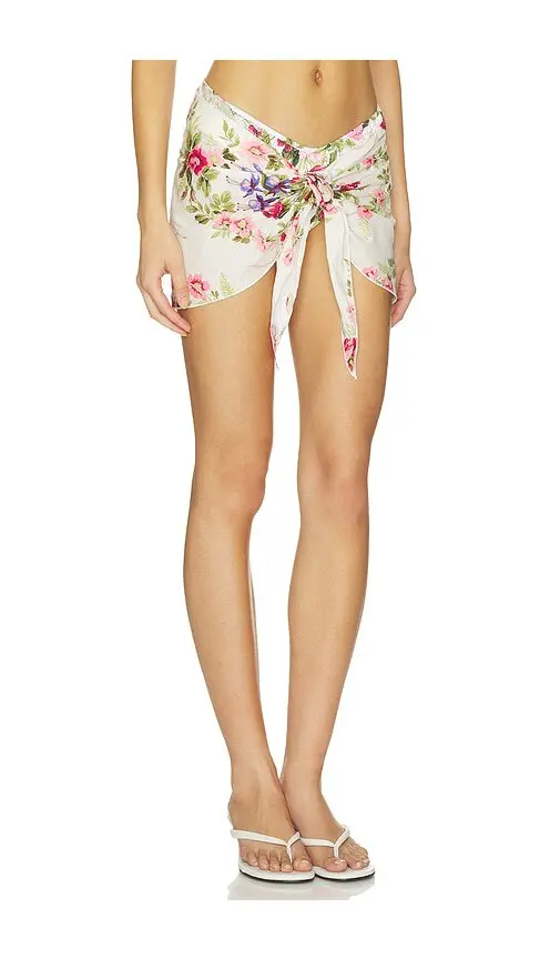 MONTCE Floral Print Wrap Sarong