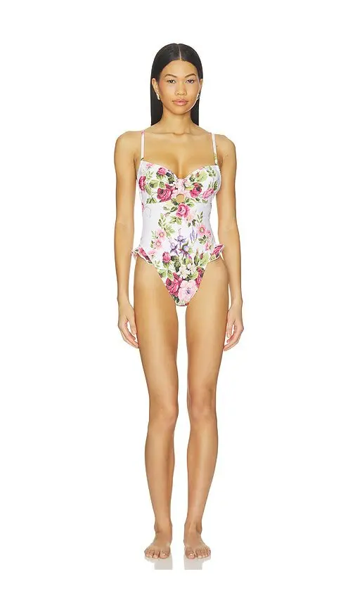 MONTCE Devin Ruffle One Piece Swimsuit