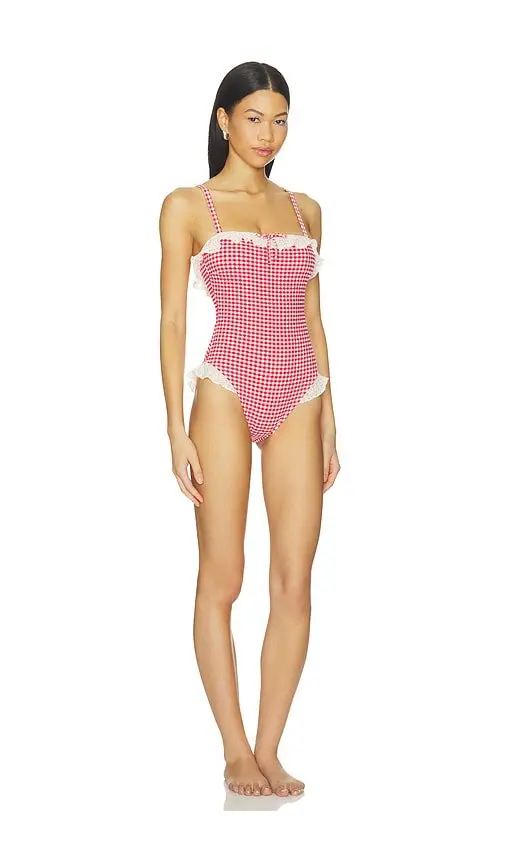 MONTCE Ruffle One-piece Swimsuit