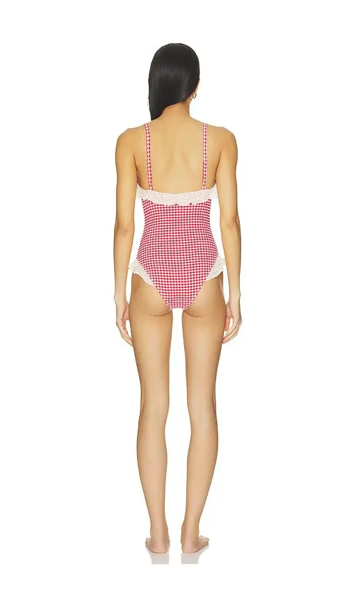 MONTCE Ruffle One-piece Swimsuit