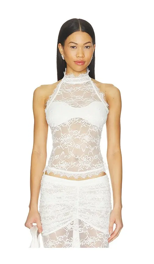 OW Selah Lace Halter Top