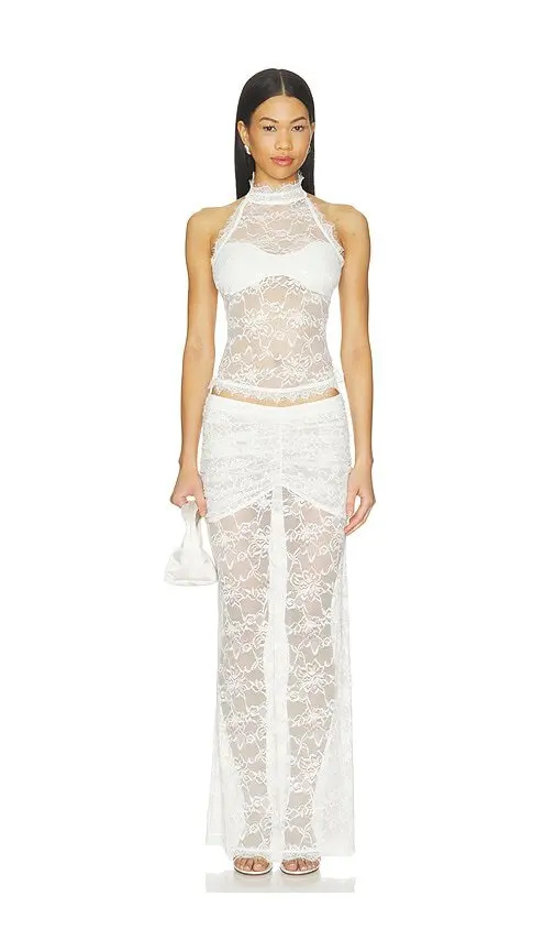 OW Selah Lace Halter Top