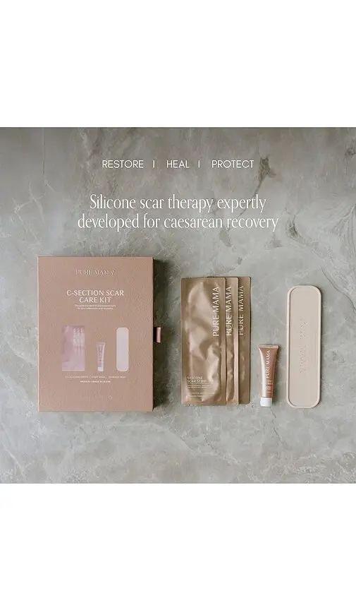 PURE MAMA C-section Scar Care Kit
