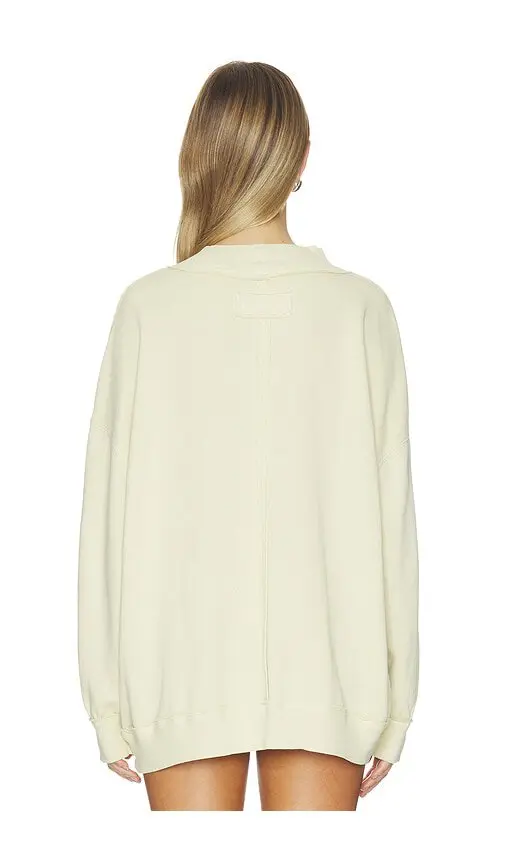 Free People We The Free Palm Springs Turtle Graphic Sweatshirt