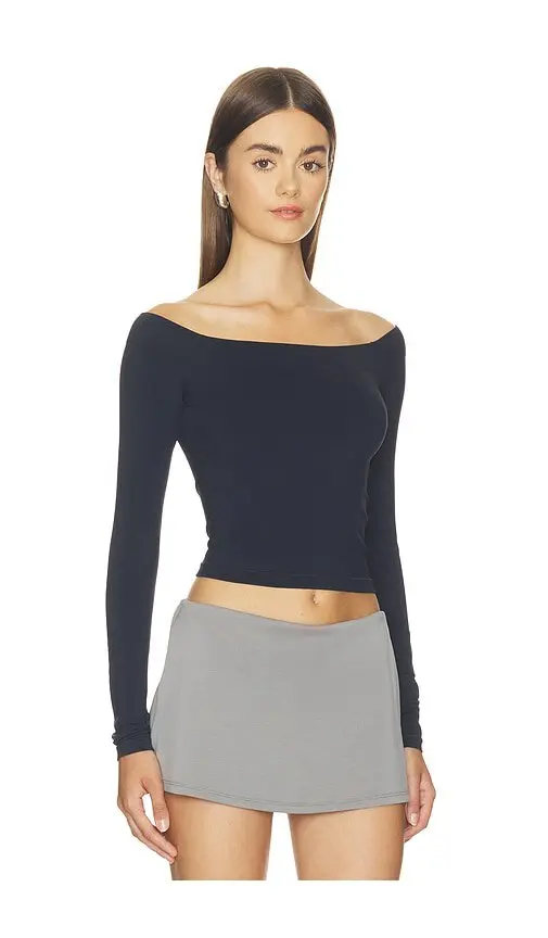 Free People X Intimately Round Two Off The Shoulder Top