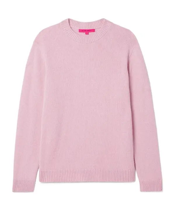 THE ELDER STATESMAN Solid-color Cashmere Sweater