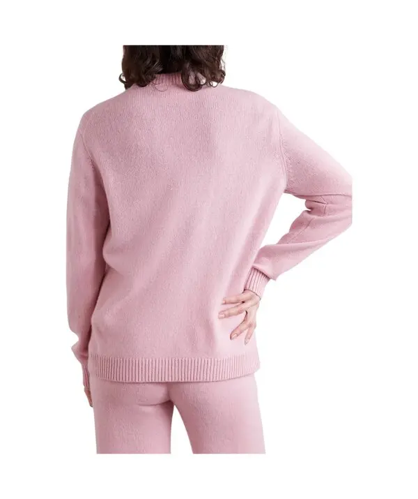THE ELDER STATESMAN Solid-color Cashmere Sweater
