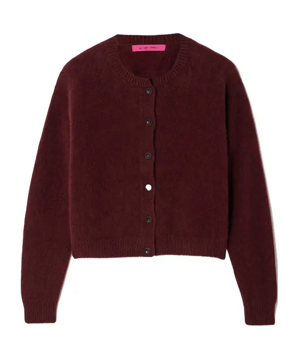 THE ELDER STATESMAN Solid-color Cashmere Cardigan
