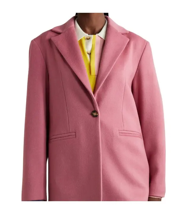 THE ELDER STATESMAN Single Breasted Wool-cashmere Blend Suit Jacket