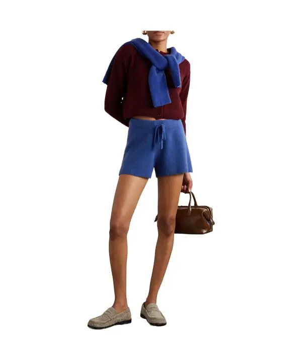 THE ELDER STATESMAN Solid Color Casual Shorts