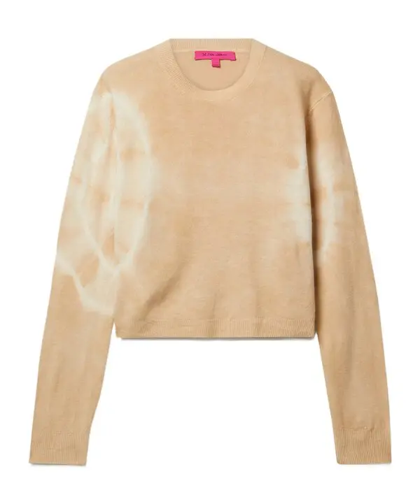 THE ELDER STATESMAN Tie-dye Long-sleeve Sweater