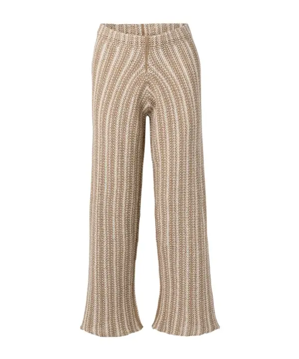 THE ELDER STATESMAN Cotton Striped Trousers