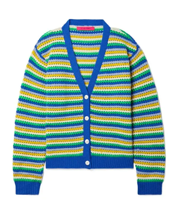 THE ELDER STATESMAN Hollow-knit Cardigan - No