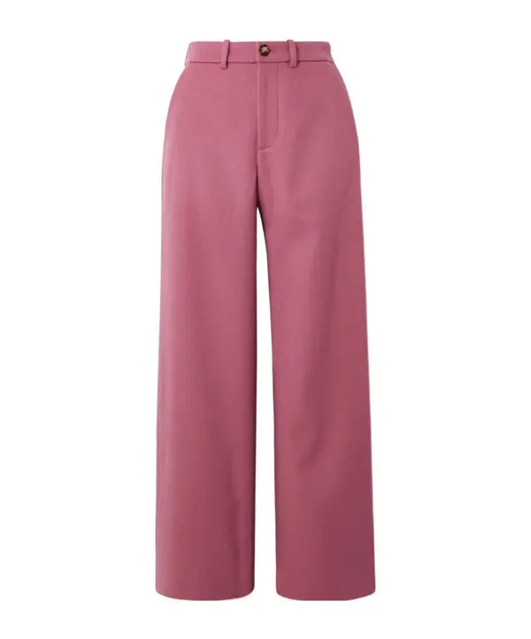 THE ELDER STATESMAN Blend Mid-rise Straight-leg Trousers
