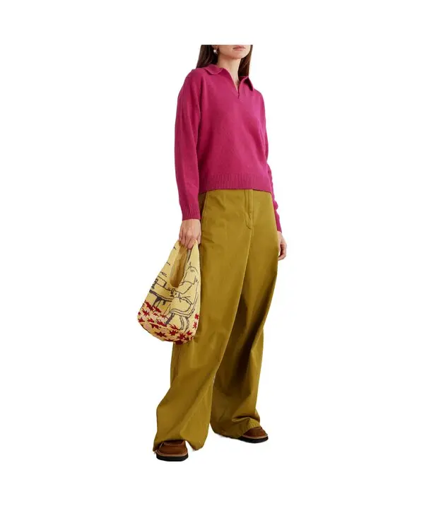THE ELDER STATESMAN Soft Cashmere Sweater