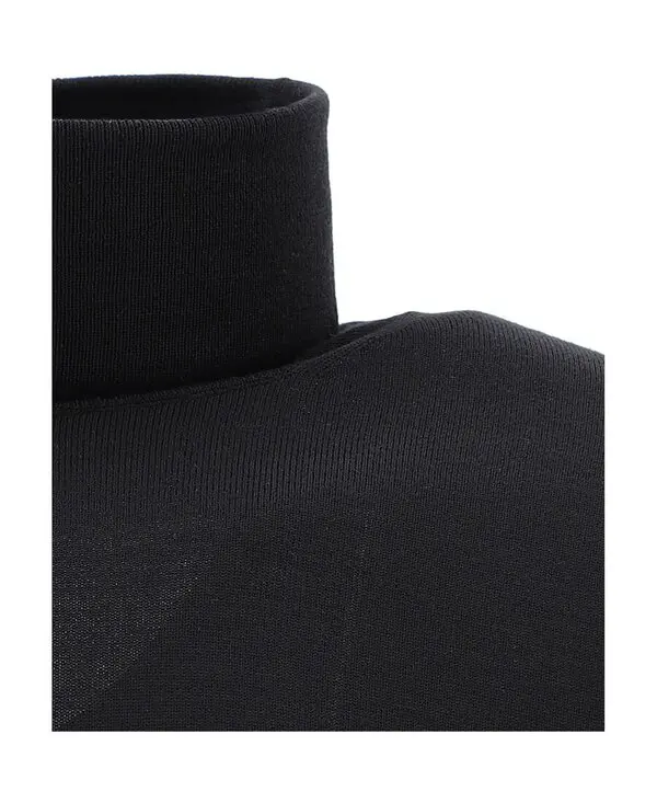 DRUMOHR Roll Neck Straight Hem Jumper
