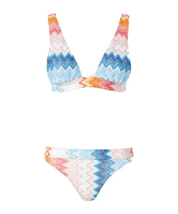 Missoni Zigzag Lamé Bikini Set