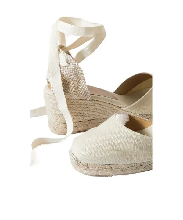 CastaÑer Canvas Wedge Espadrilles
