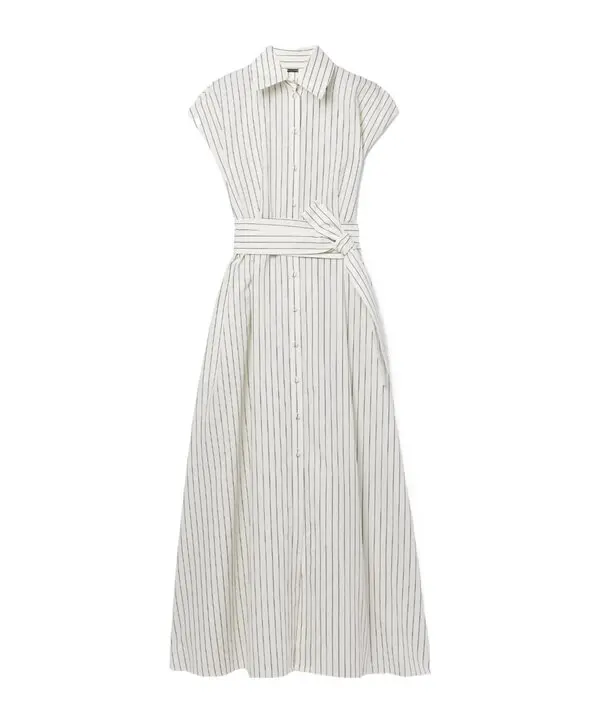 Adam Lippes Striped Shirt Dress
