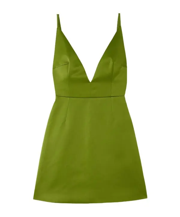 EMILIA WICKSTEAD V-neck Mini Dress - No