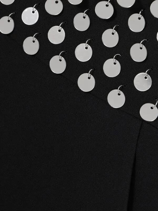 David Koma Strapless Midi Dress With Embellishments