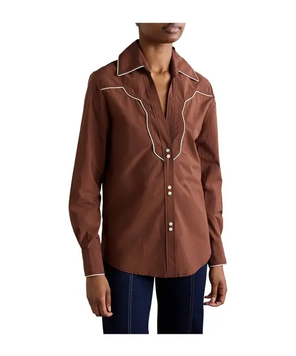 Johanna Ortiz Cotton-poplin Shirt