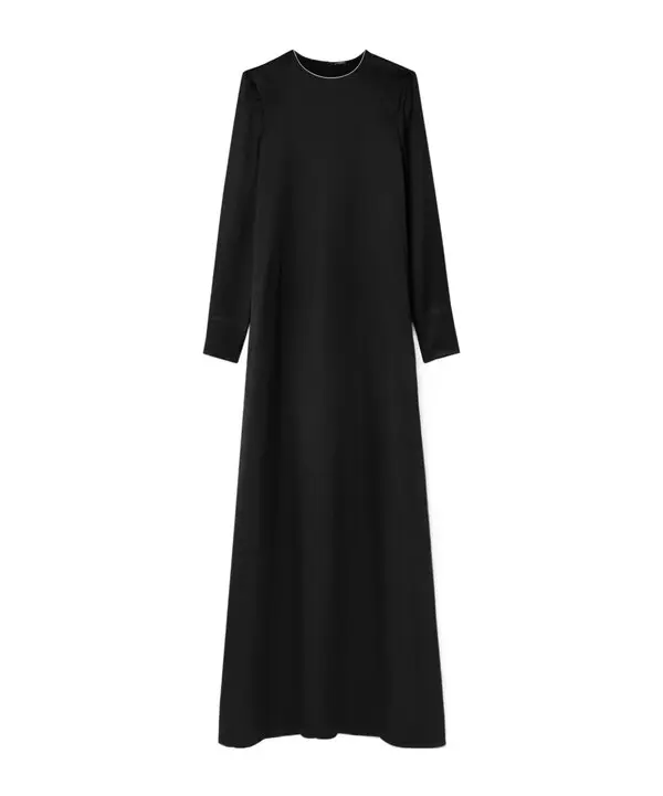 Adam Lippes Satin Maxi Dress