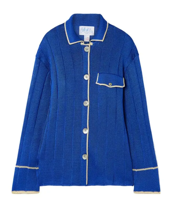 Calle Del Mar Ribbed Knit Shirt