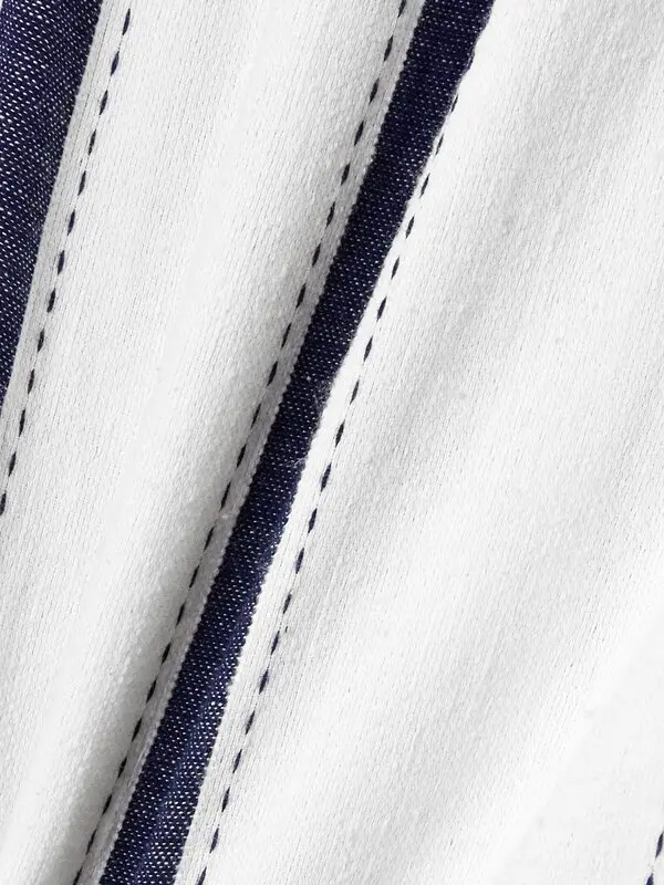 LEMLEM Striped Pure Cotton Trousers