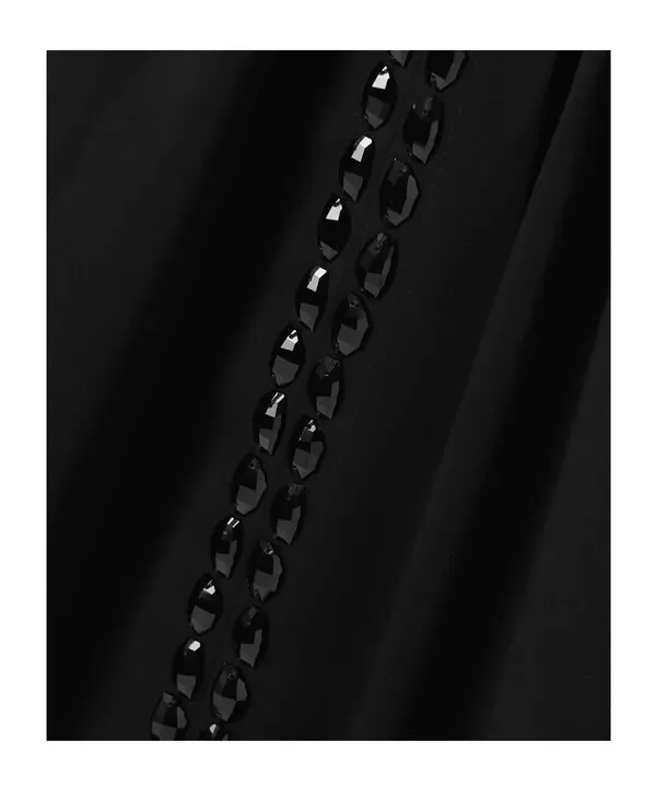 Johanna Ortiz Crystal-embellished Pleated Maxi Dress - No
