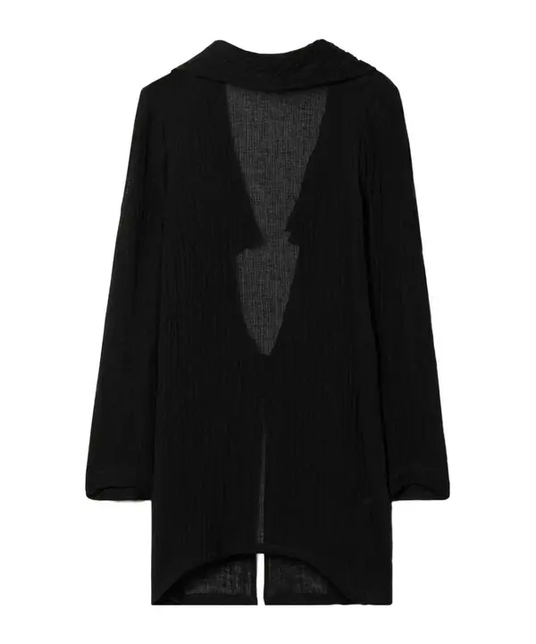 Lisa Marie Fernandez Open-back Ruffled Linen-blend Gauze Tunic